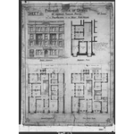Architectural drawings for West Australian Chambers of 1895