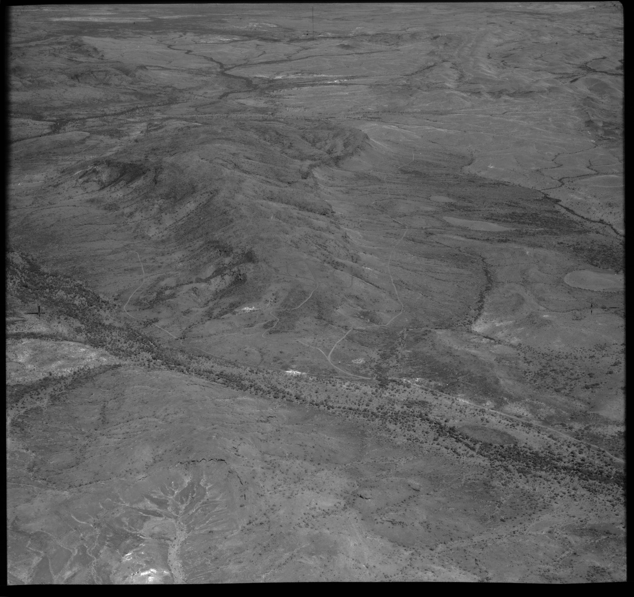 Aerial photographs of Mt Whaleback and the Mt Newman Mining Company ...