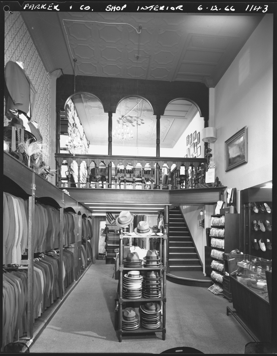 Parker & Co. menswear clothing store in Trinity Arcade Perth - JPG 282.1 KB