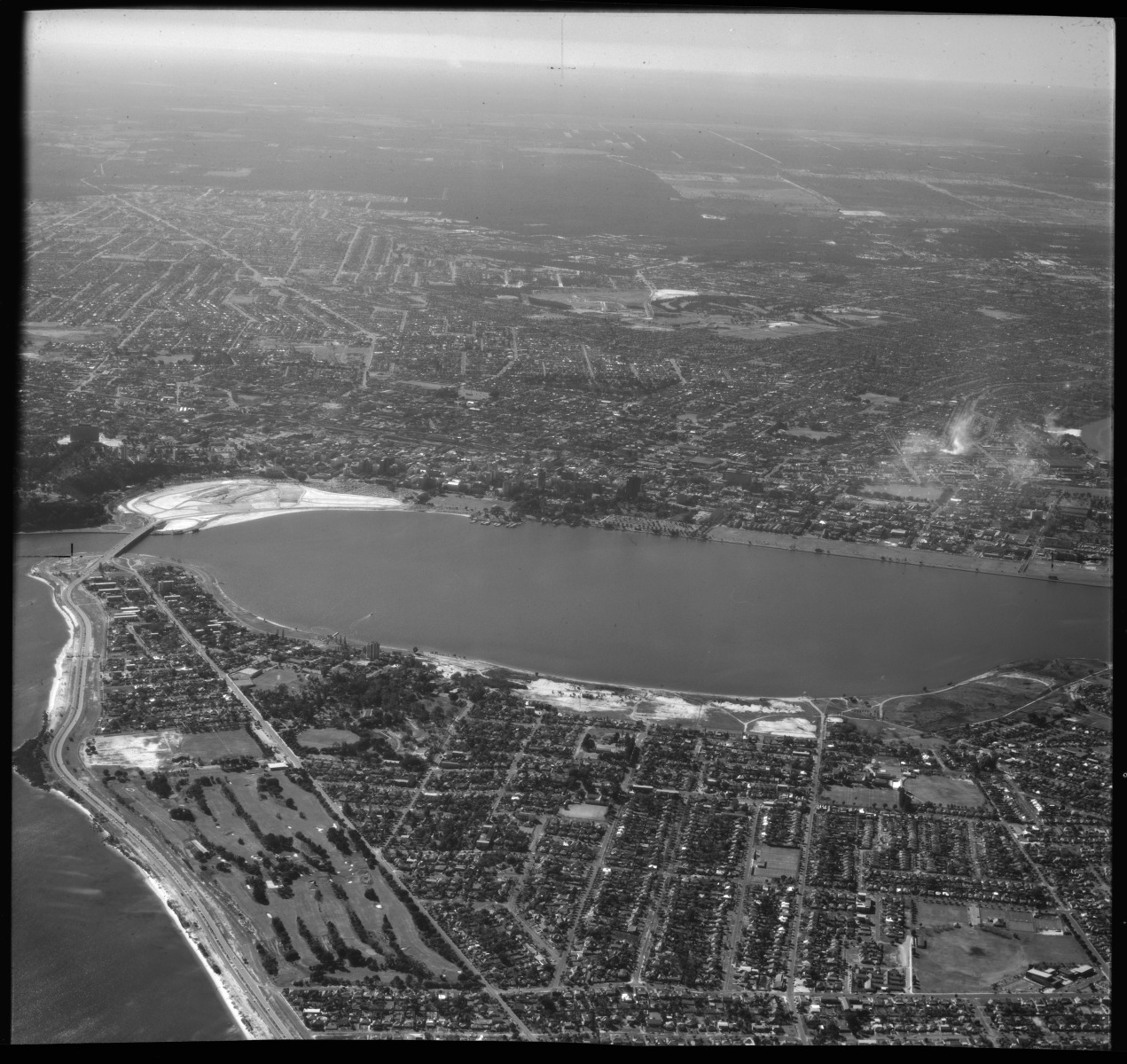Aerial photograph of the City of Perth and surrounding suburbs 1 July ...