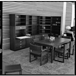 Wall unit and dining suite made by Catt Furniture on display at the ...