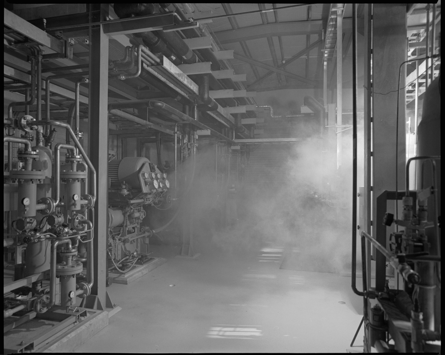Smoke training at the Submarine Training Base at H.M.A.S. Stirling ...