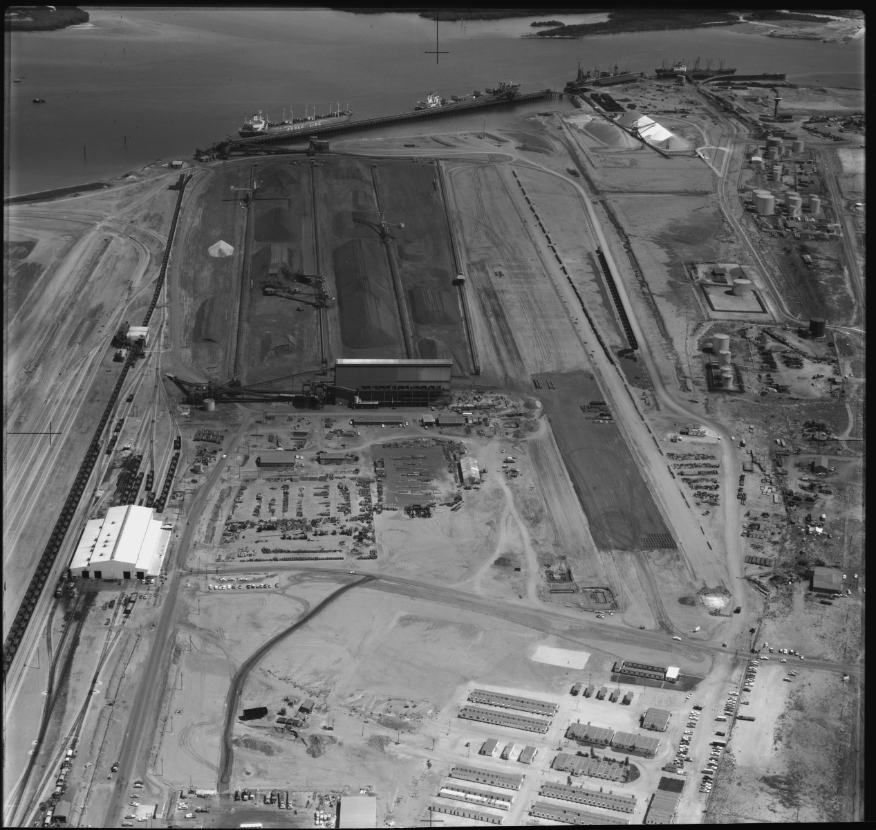 Aerial photographs of the Nelson Point (Port Hedland) processing and ...