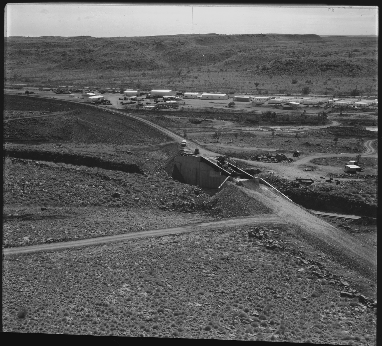 Aerial photographs of the construction of the Robe River Flyover 9 Dec ...