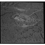 Aerial photographs of the Mt Newman Iron Ore Railroad line camps Cowra ...
