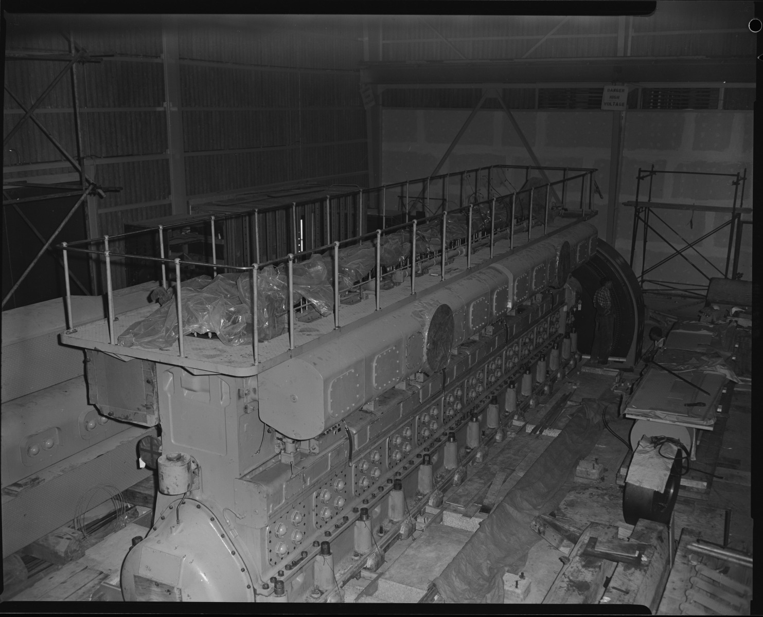 Construction of the Harold E. Holt Naval Communication Station North ...