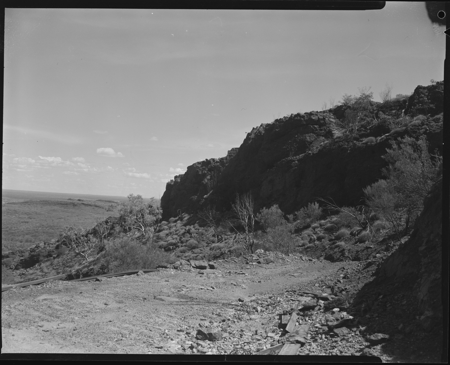 Mt Whaleback and Mt Newman Station 17 Feb. 1966 - JPG 387.5 KB