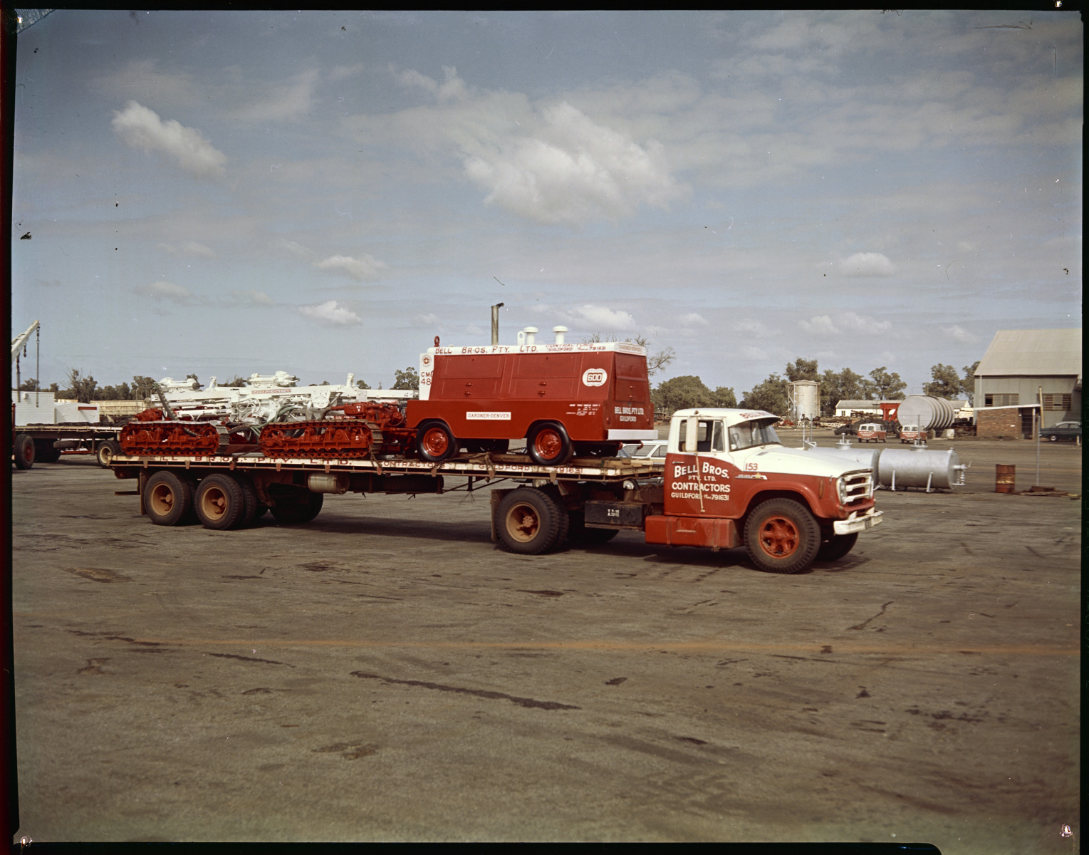 Bell Bros truck and machinery 26 Aug. 1967 - JPG 453.6 KB