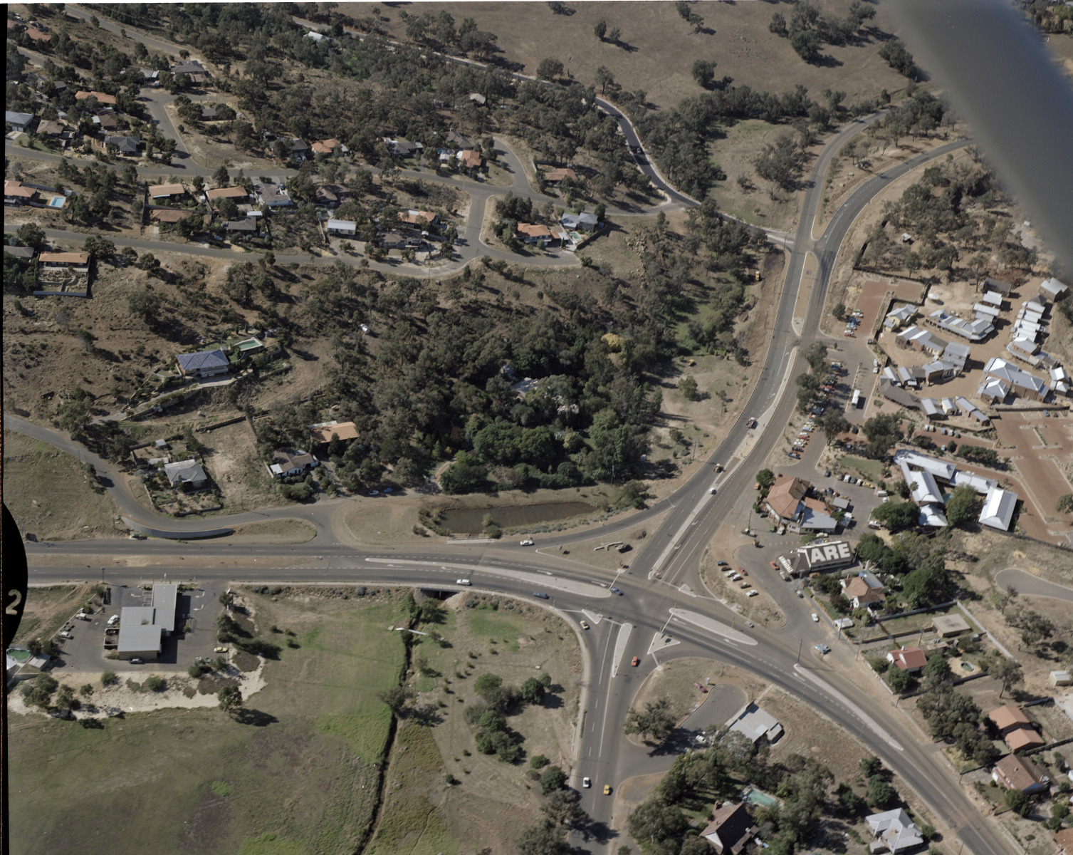Aerial photographs of the intersection of Albany Highway and the South ...