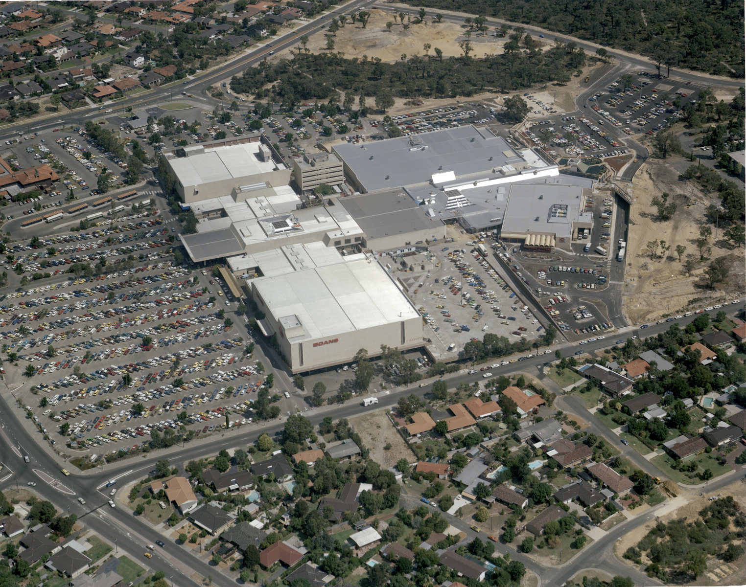 Aerial photographs of Garden City Booragoon Booragoon Motor Hotel and ...