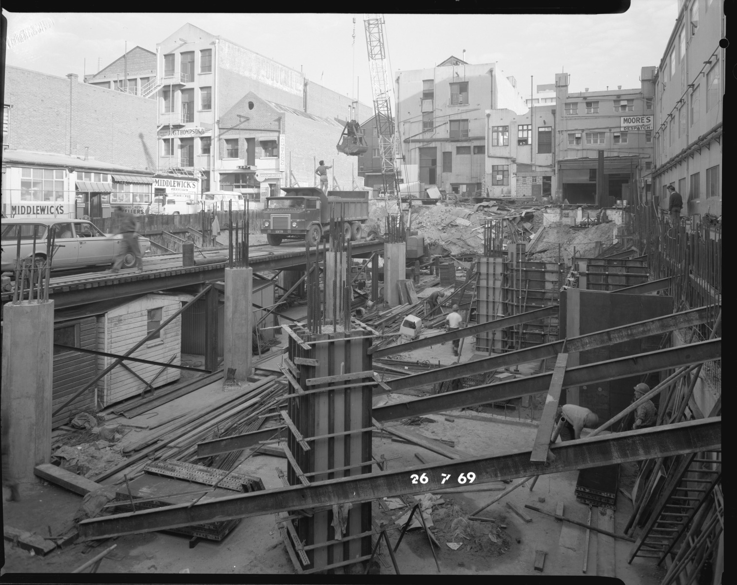 City Arcade construction site - JPG 439.6 KB