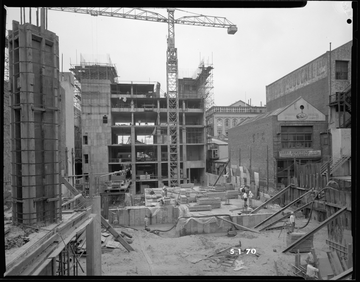 City Arcade construction site - JPG 437.4 KB