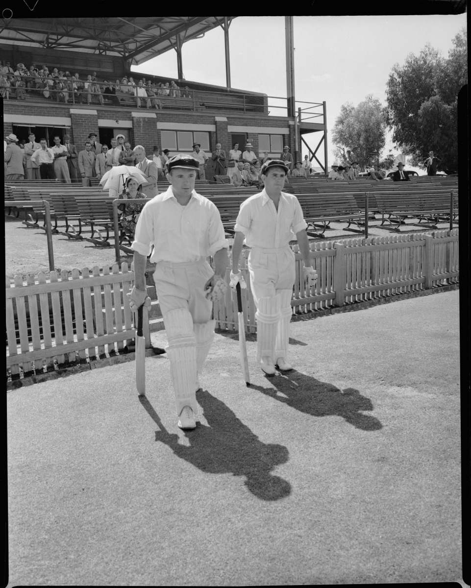 The Australian Test Team plays a three day game against the Western ...