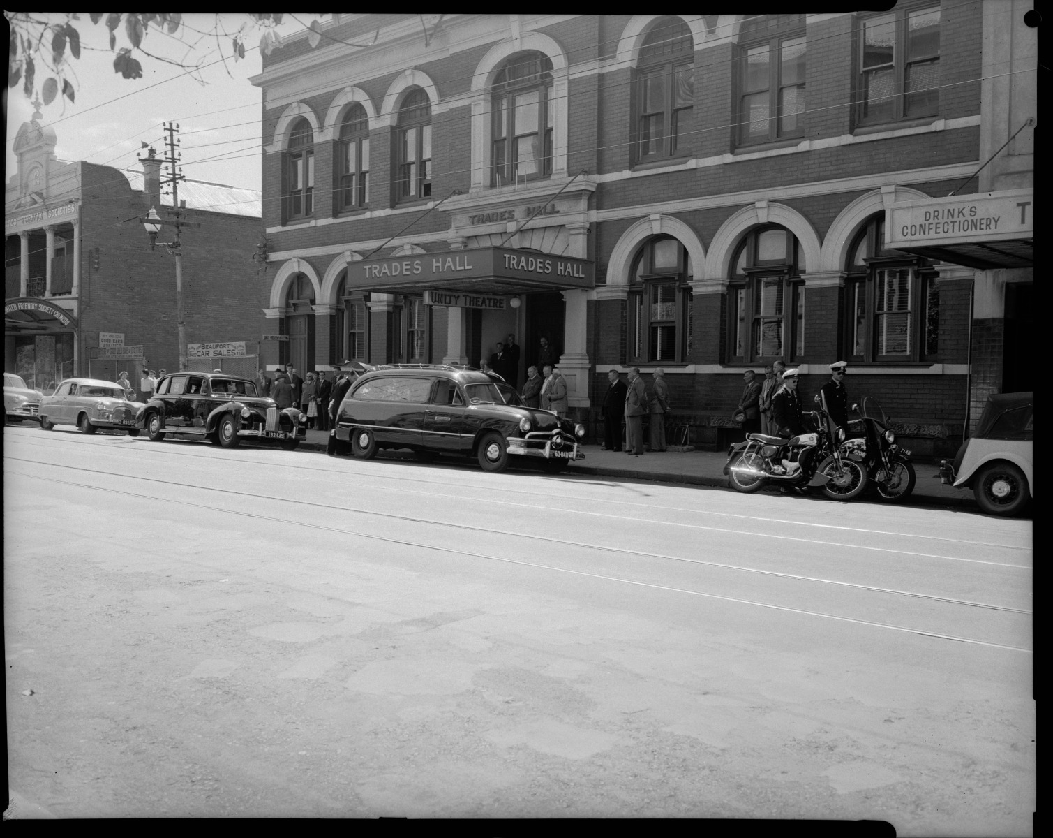 The funeral of Edward Needham, 27 October 1956 - State Library of ...