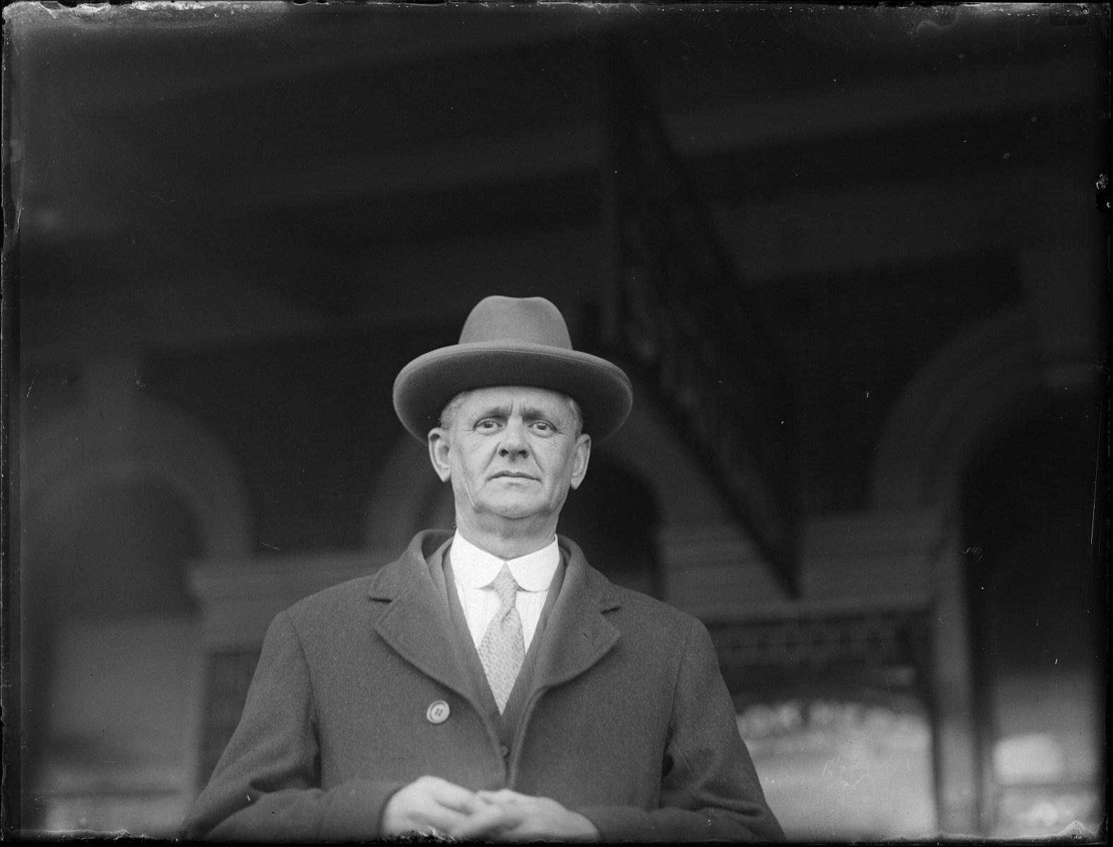 Dr J.S. Battye, librarian - JPG 265.0 KB