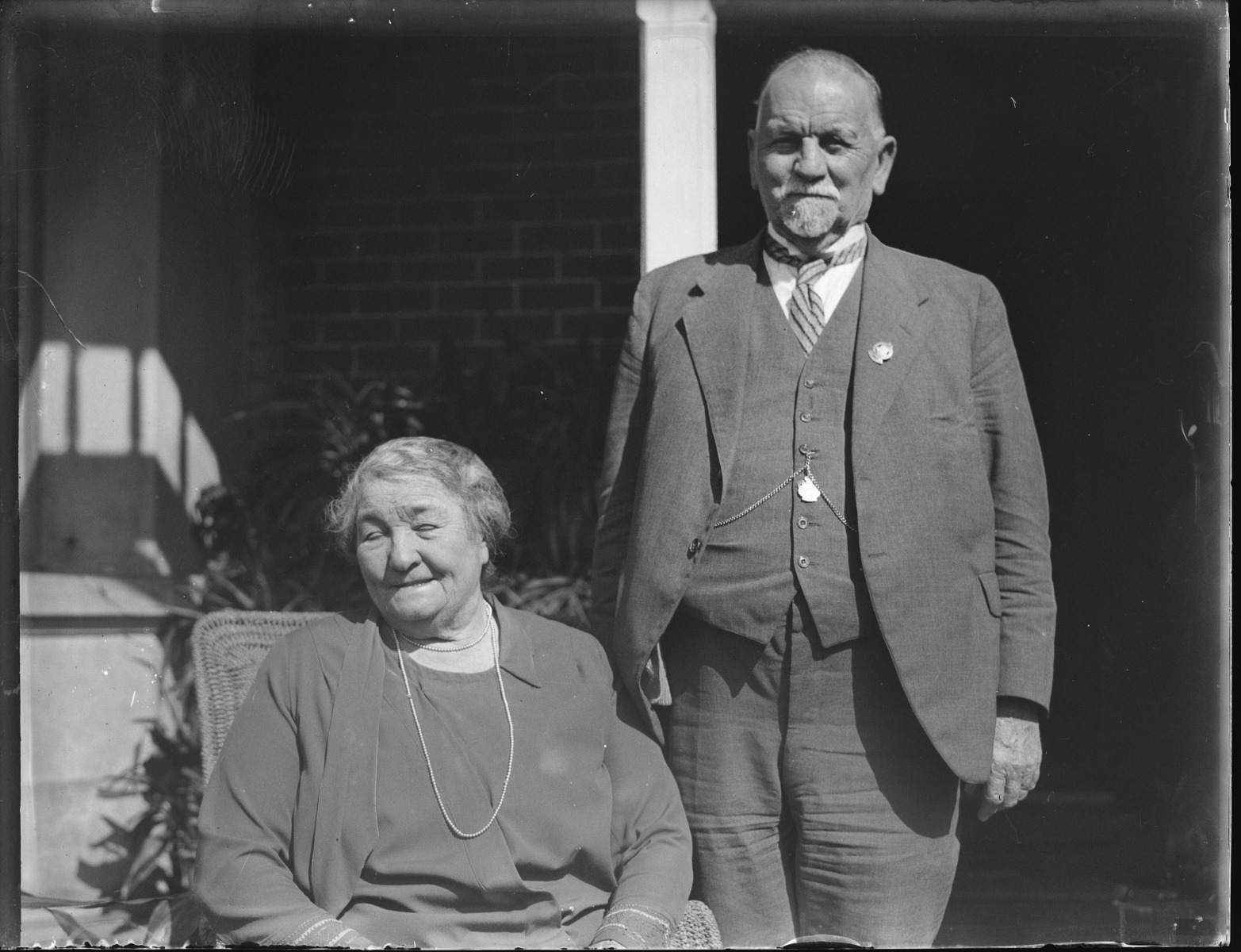 Lord Mayor of Perth James Franklin and Mrs Alice Franklin - JPG 349.4 KB
