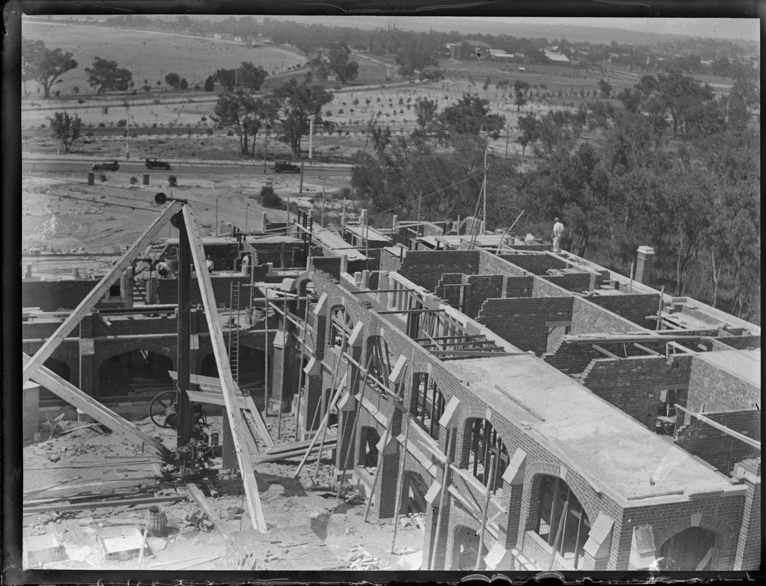 Progress at the new University of Western Australia buildings taken ...