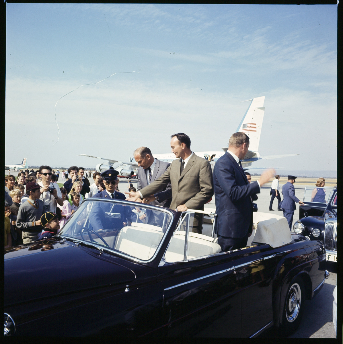 Apollo 11 astronauts visit Perth 31 October 1969 - JPG 376.3 KB