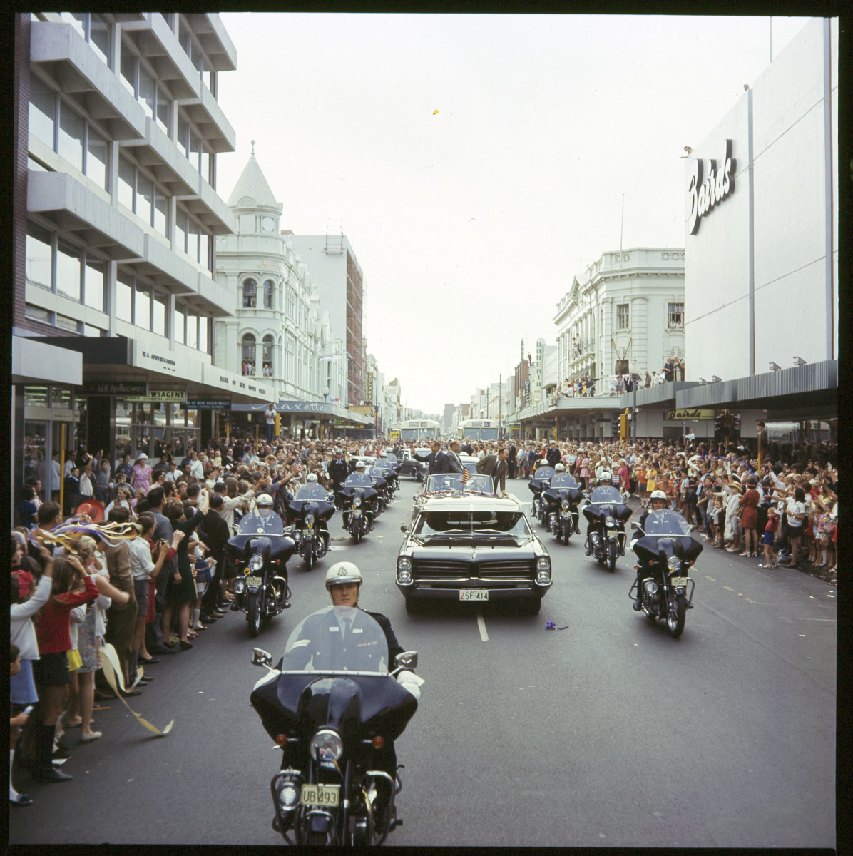 Apollo 11 astronauts visit Perth 31 October 1969 - JPG 441.0 KB