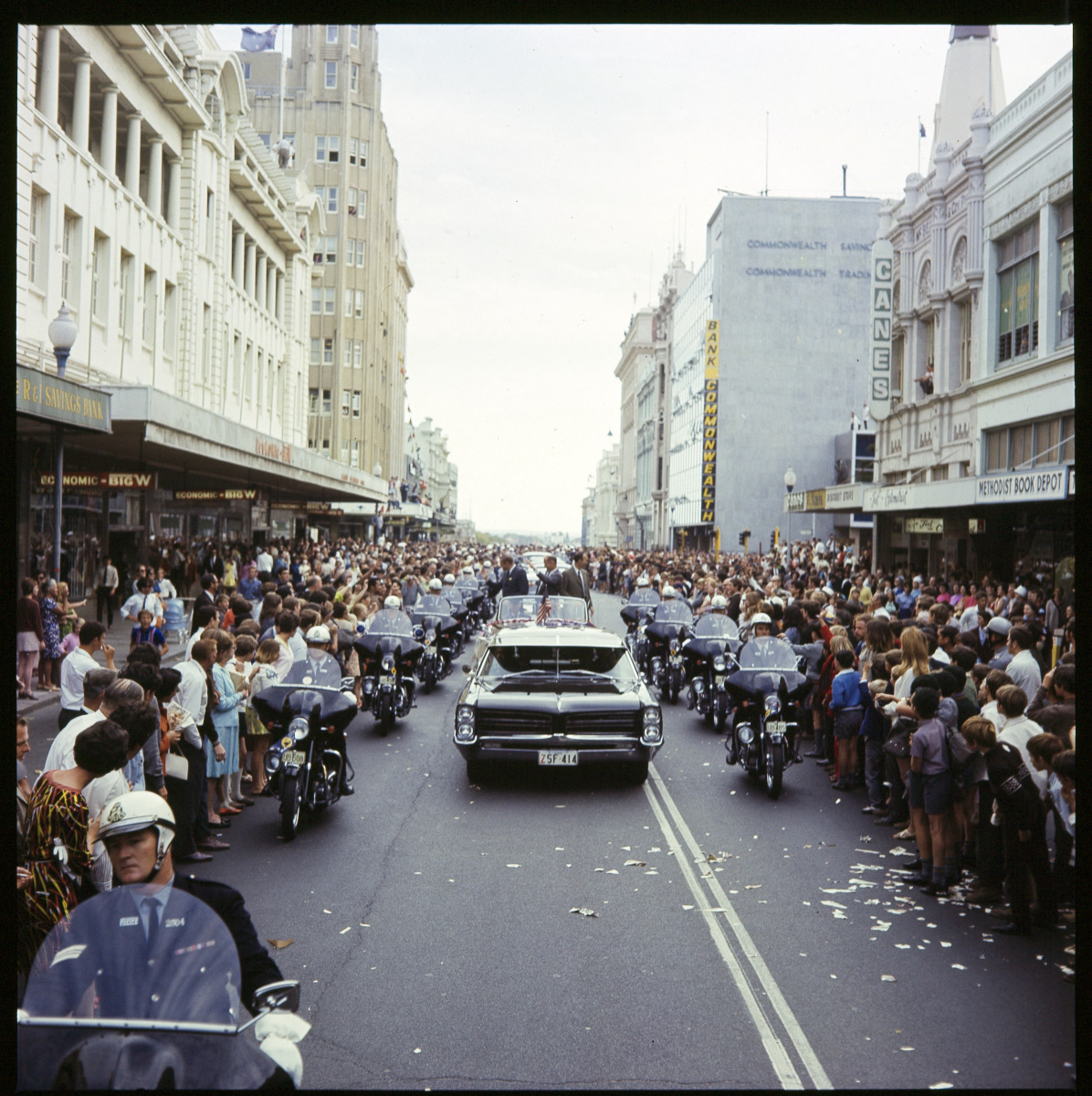 Apollo 11 astronauts visit Perth 31 October 1969 - JPG 477.1 KB