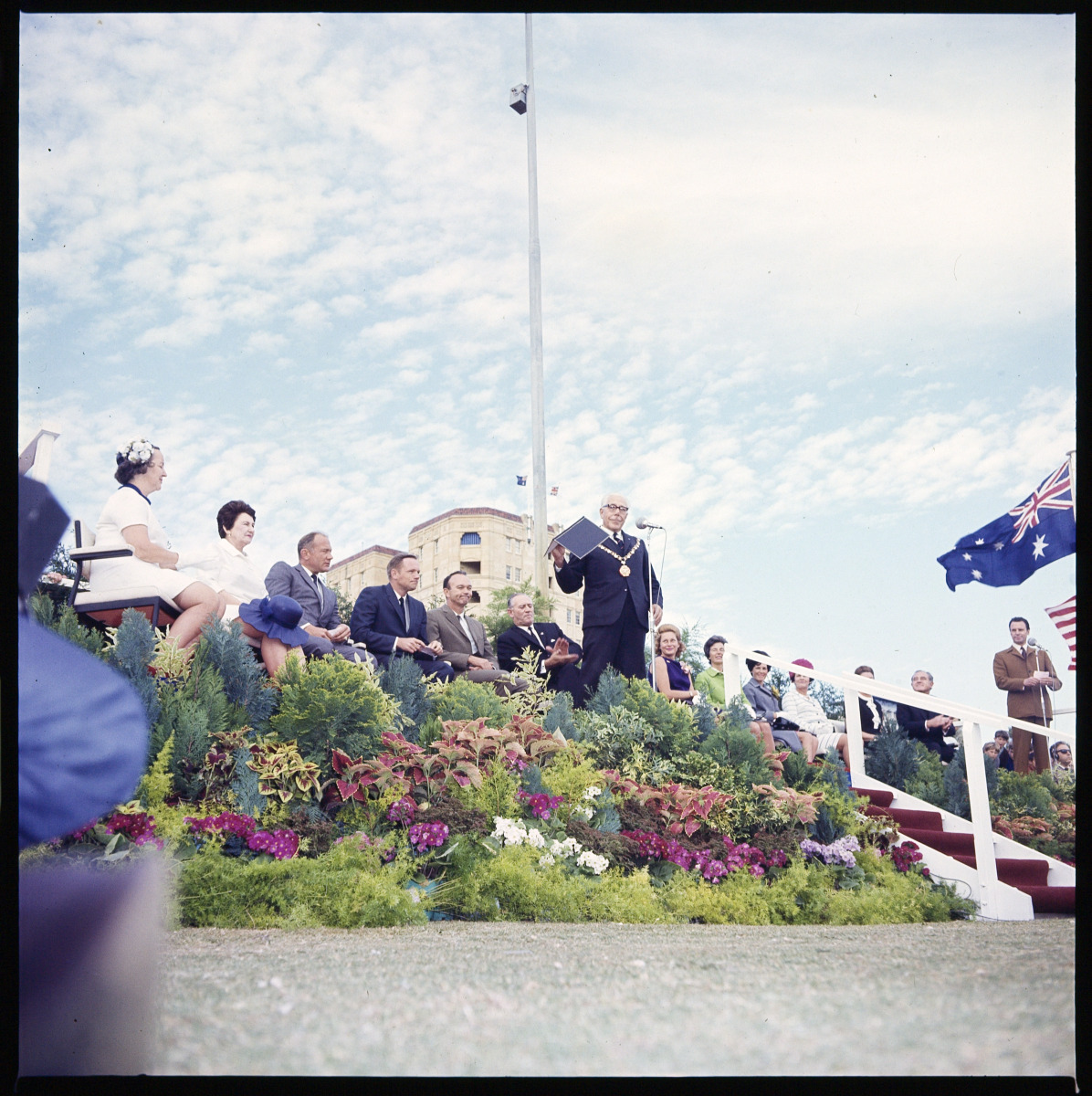 Apollo 11 astronauts visit Perth 31 October 1969 - JPG 464.4 KB