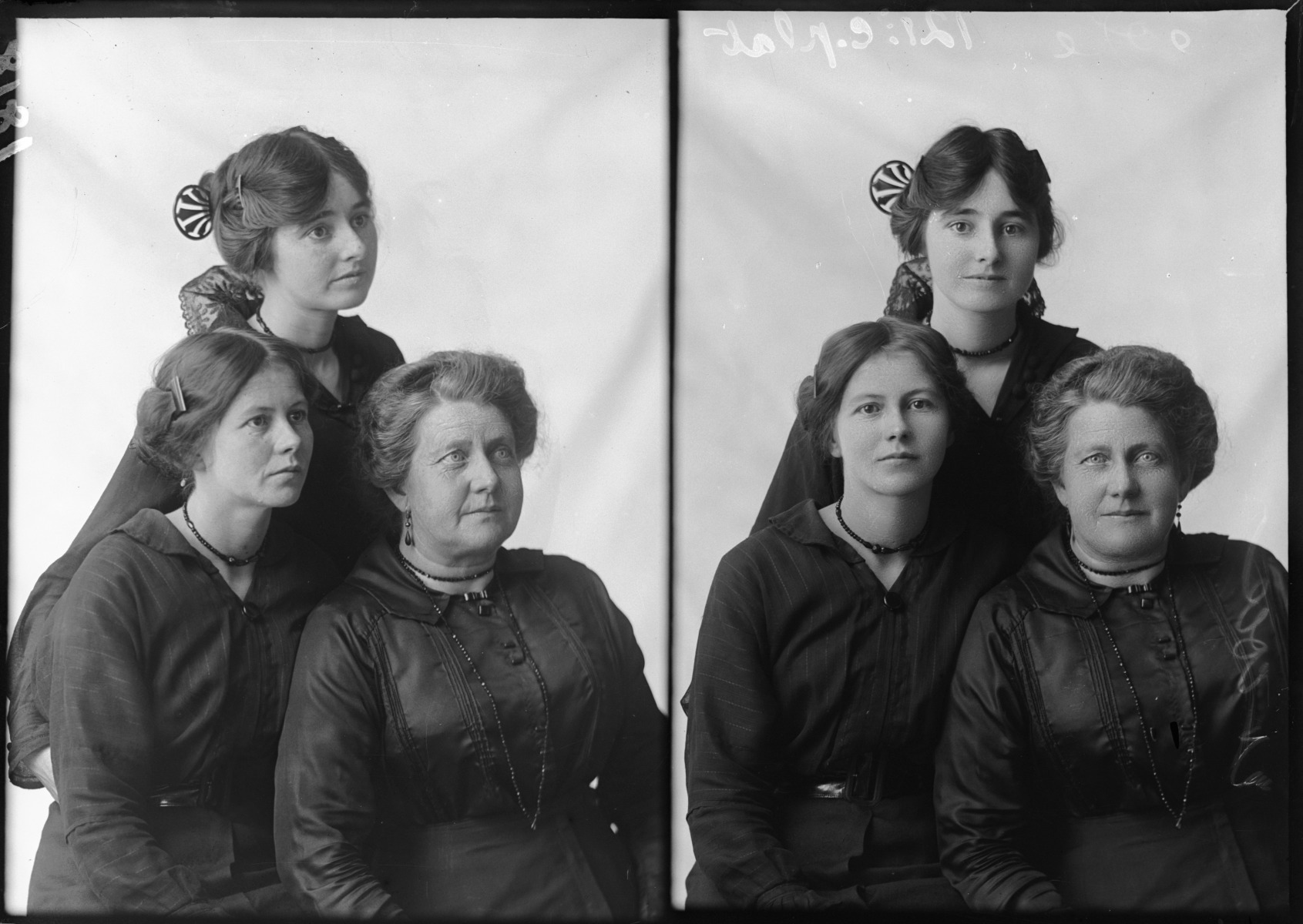 Studio portraits of women of the Cole family. - JPG 320.0 KB