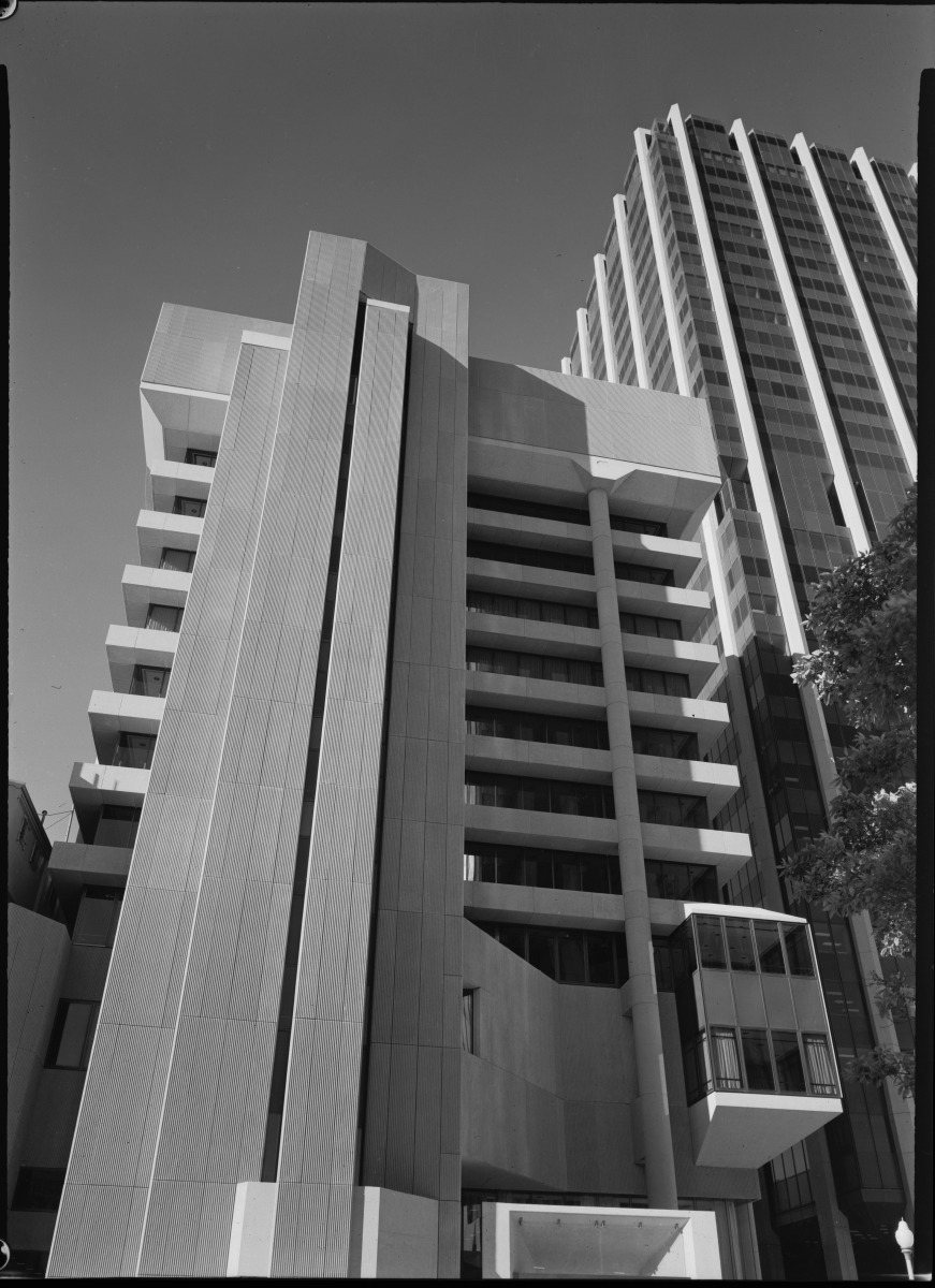 The Commonwealth Bank Building at 150 St George's Terrace, Perth, July ...