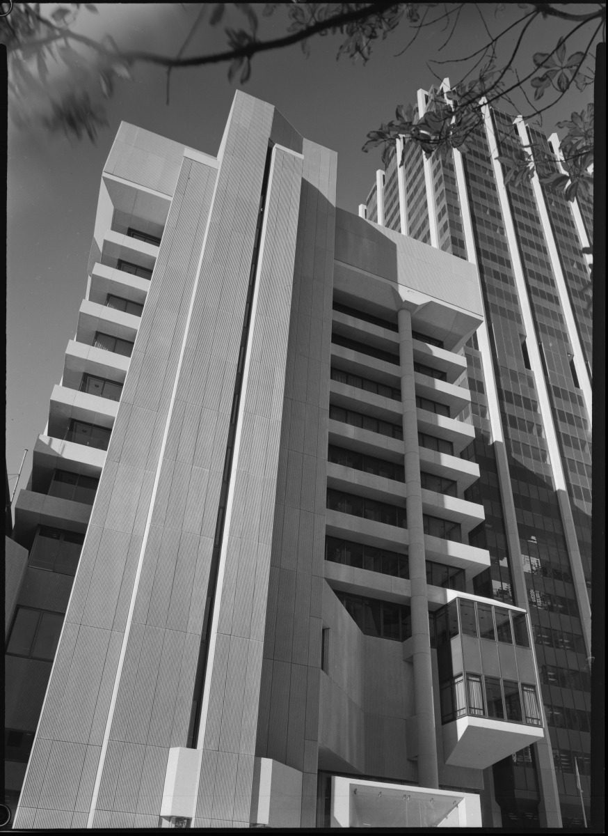 The Commonwealth Bank Building at 150 St George's Terrace, Perth, July ...