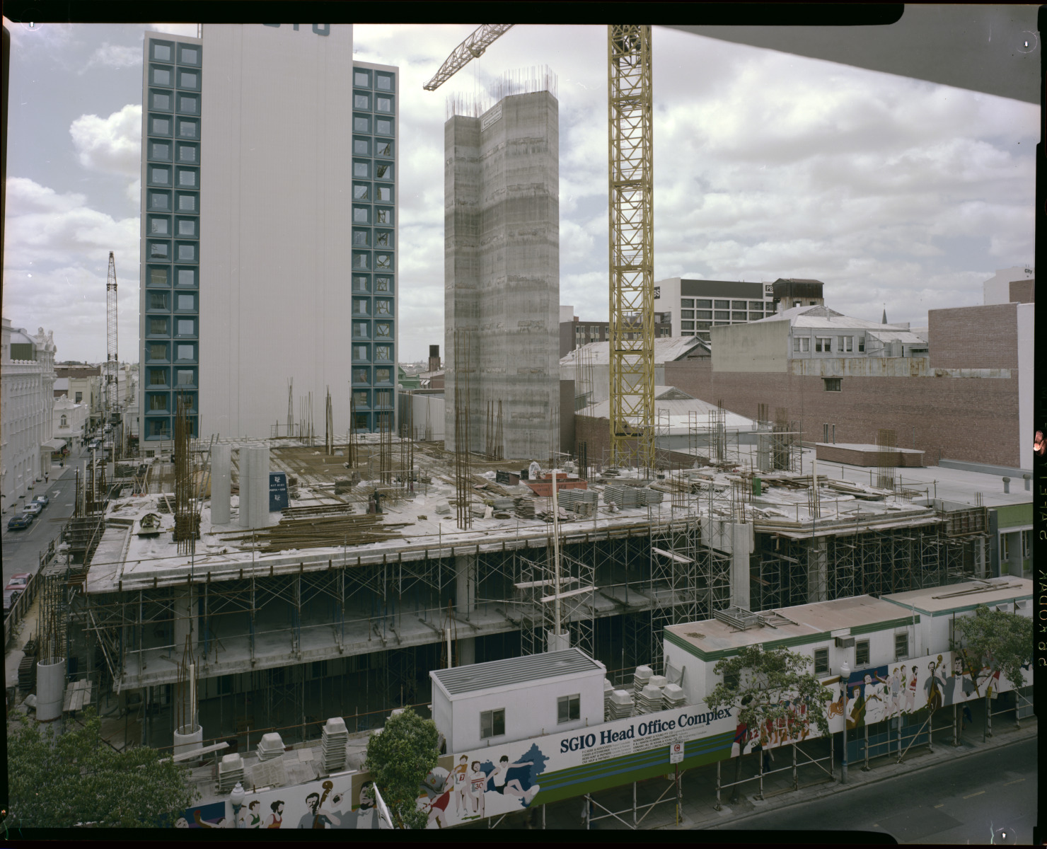 SGIO Atrium, 170 St George's Terrace, Perth under construction ...