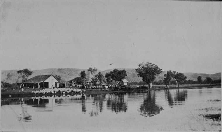 Ivanhoe Station Homestead. - JPG 72.3 KB