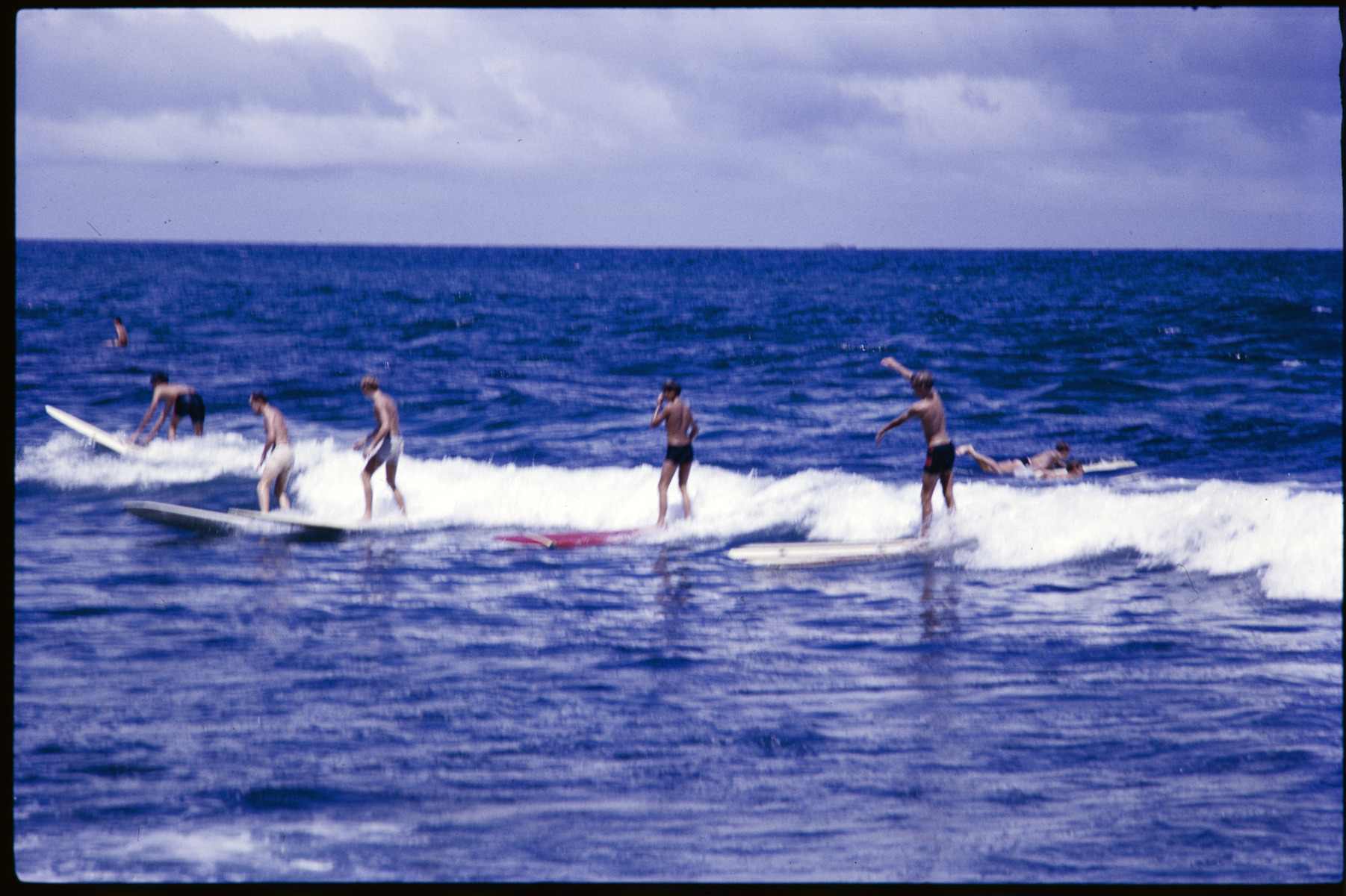 Surfies at Cottesloe Beach, 19/2/66 - JPG 613.4 KB