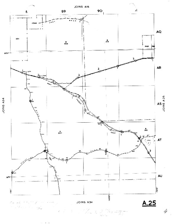 Forests Department 20 chain topographical sheet A series maps - JPG 43.2 KB