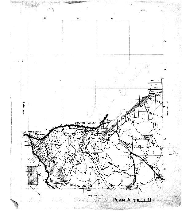 Forests Department 20 chain topographical sheet A series maps - JPG 85.4 KB