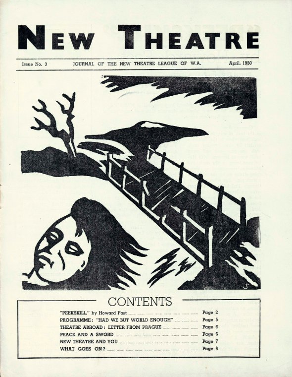 New Theatre newsletter Issue No 3 April 1950 - State Library of Western ...