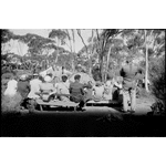 A Sunday service in the Aboriginal camp, Kurrawang - State Library of ...