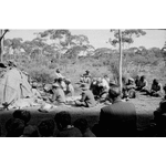 A Sunday service in the Aboriginal camp, Kurrawang
