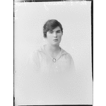 Studio portrait of Miss Conway daughter of Mrs E. Conway
