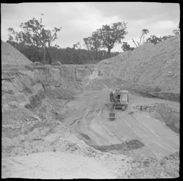 Coal mining at Collie in the 1950s - JPG 125.2 KB