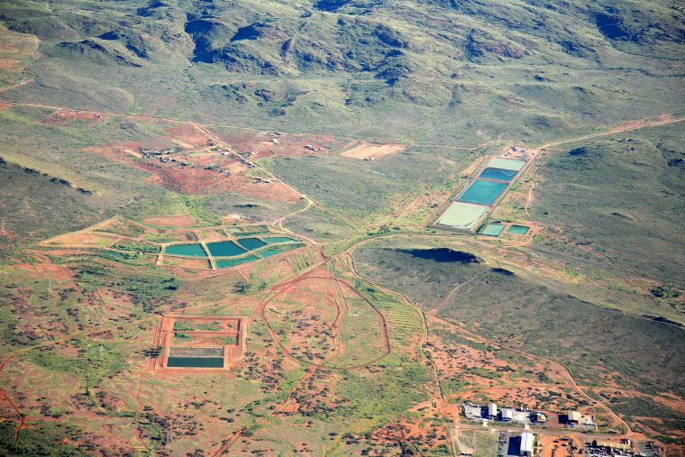 Aerial photographs of Stove Hill, near Karratha - JPG 323.6 KB