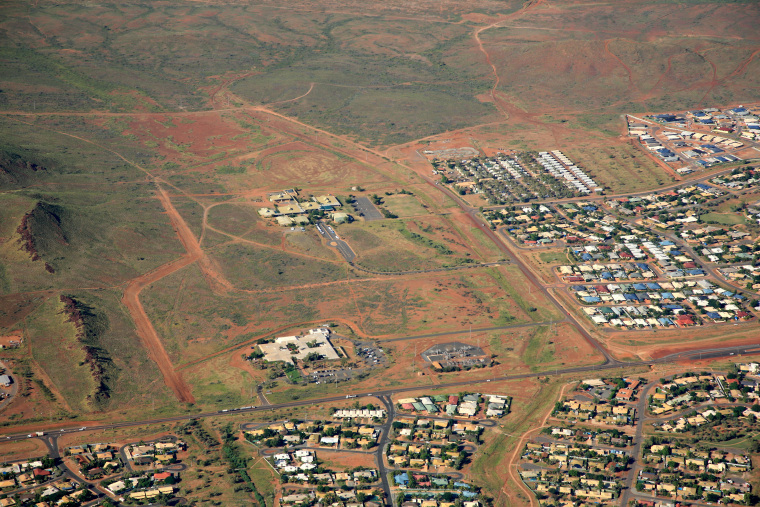Aerial photographs of Stove Hill, near Karratha - JPG 291.9 KB