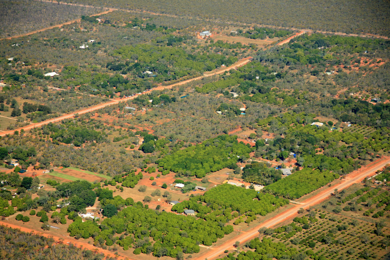 Aerial photographs of Roebuck Plains - JPG 332.5 KB