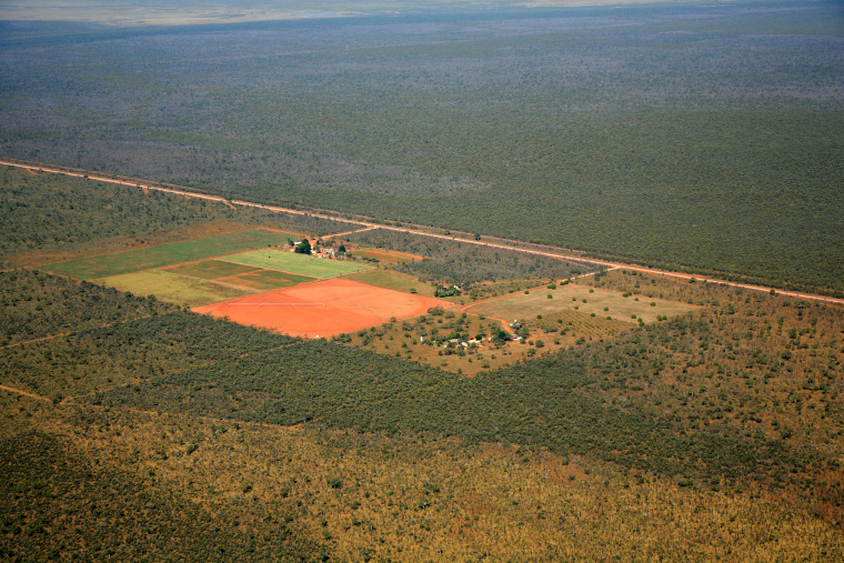 Aerial photographs of Roebuck Plains - JPG 268.9 KB