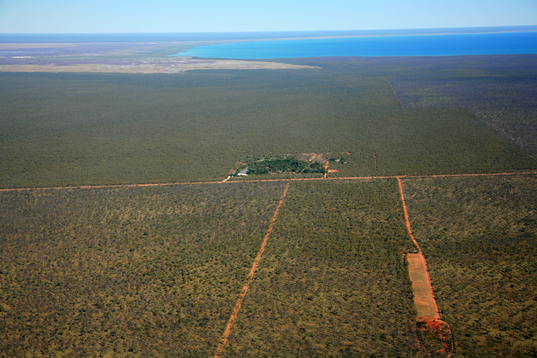 Aerial photographs of Roebuck Plains - JPG 231.5 KB