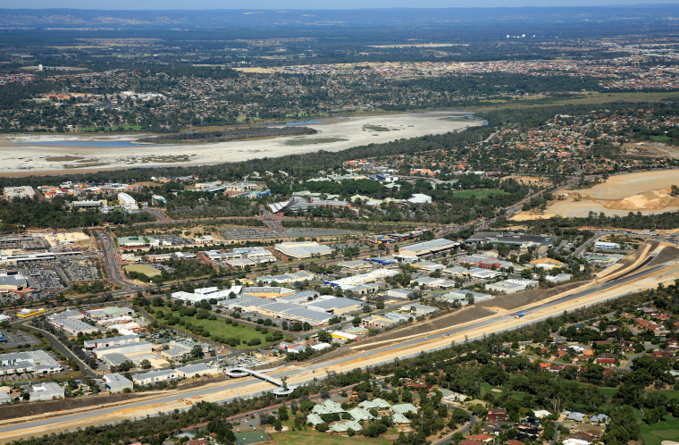 Aerial photographs of Joondalup - JPG 298.7 KB