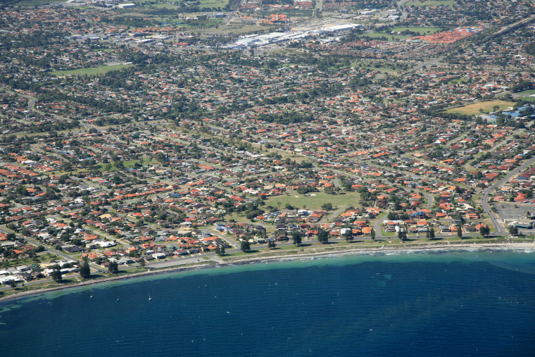 Aerial photographs of Safety Bay - JPG 302.6 KB