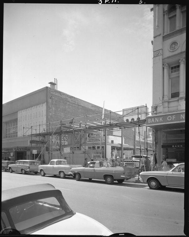 Readybuilt Accommodations construct City Arcade next to the Moores ...