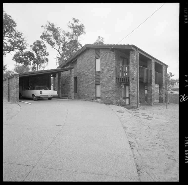 House built by Pat Begley Builders Pty Ltd at Carine Glades, July 1972 ...