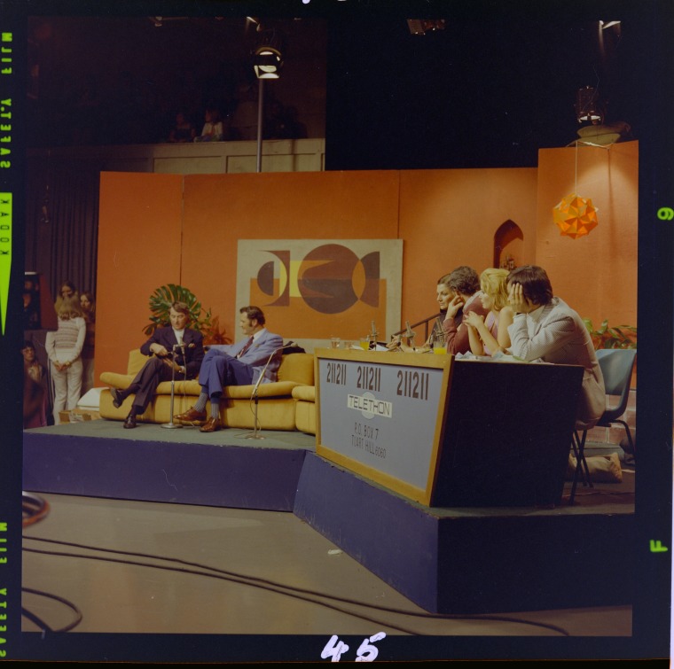 1973 Telethon at the studios of TVW7, Tuart Hill - JPG 104.6 KB