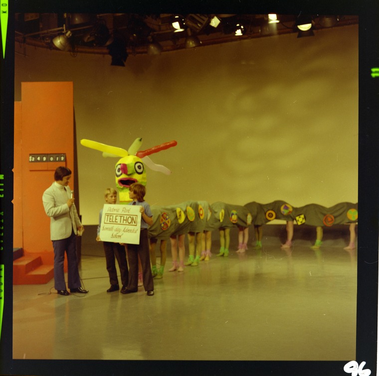 1973 Telethon at the studios of TVW7, Tuart Hill - JPG 101.0 KB
