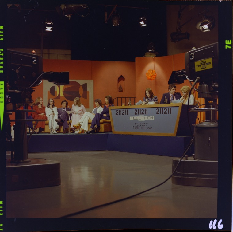 1973 Telethon at the studios of TVW7, Tuart Hill - JPG 96.0 KB